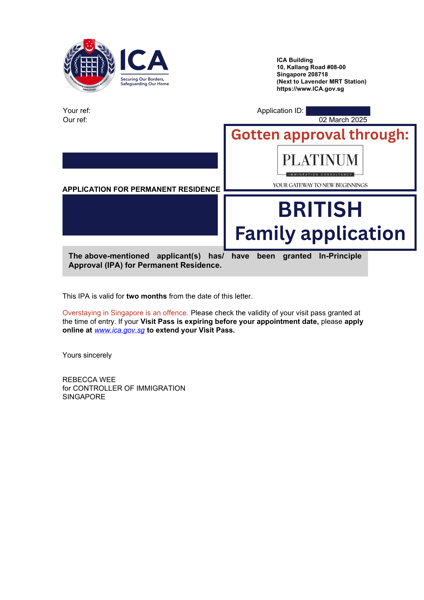 About Us - Platinum Immigration Consultancy